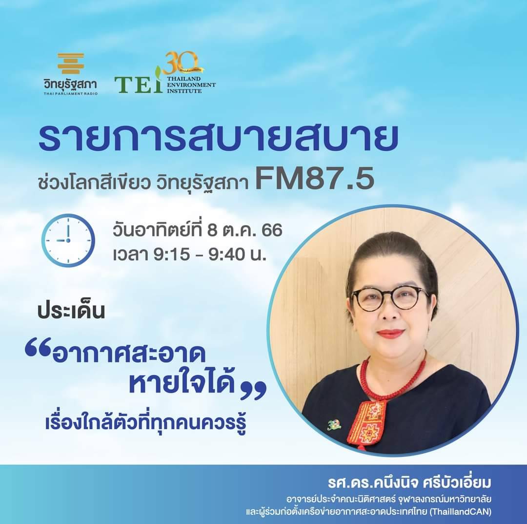 TEI: Thailand Environment Institute | There is a good foundation for ...